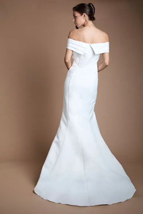 Coast Bandeau Fishtail Bridal Dress - Ivory
