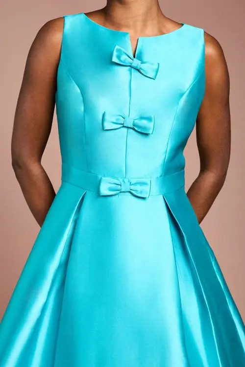 Coast Bow Embellished Midi Dress