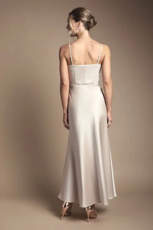 Coast Strappy Maxi Bridesmaid Dress