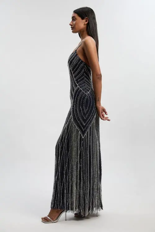 Karen Millen Crystal Maxi Dress
