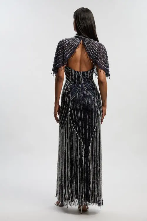 Karen Millen Crystal Maxi Dress