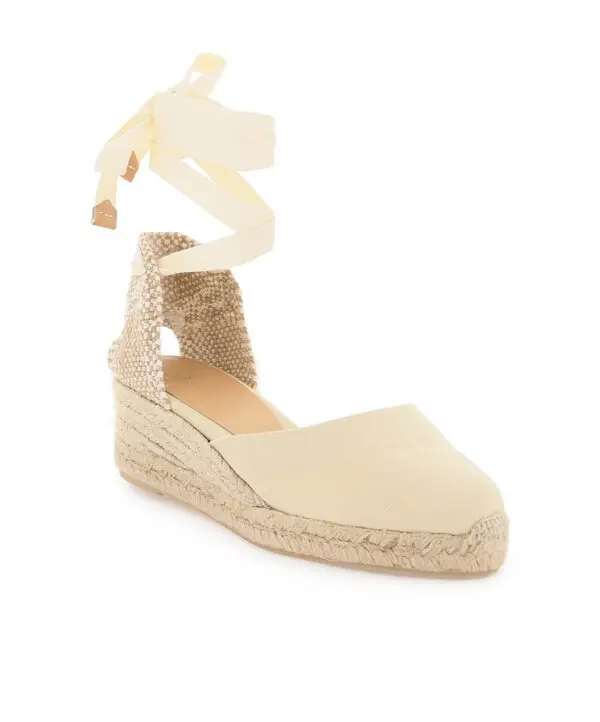 CastaÑer Carina Ankle Strapped Wedge Espadrilles