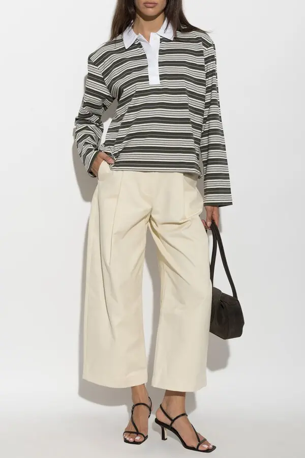 Rag & Bone Long Sleeve Polo - Green