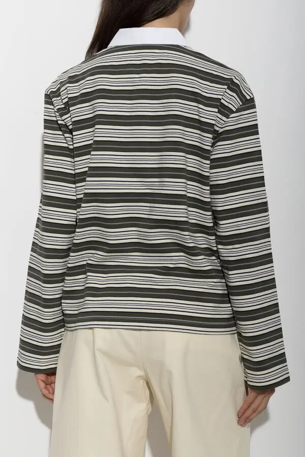 Rag & Bone Long Sleeve Polo - Green