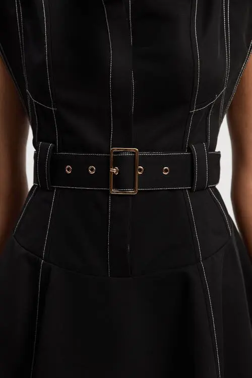 Karen Millen High Neck Mini Dress
