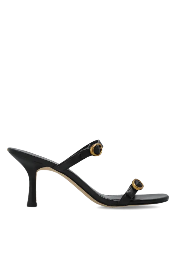Michael Kors Kya’ Heeled Mules - Black