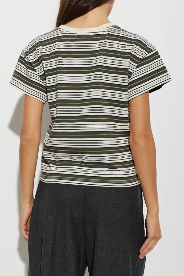 Rag & Bone Striped Pattern T-shirt