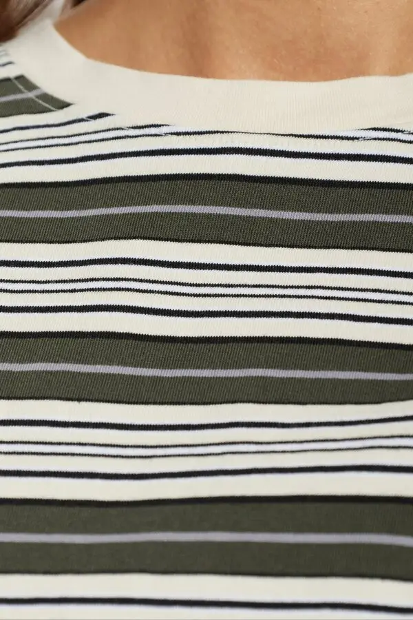 Rag & Bone Striped Pattern T-shirt