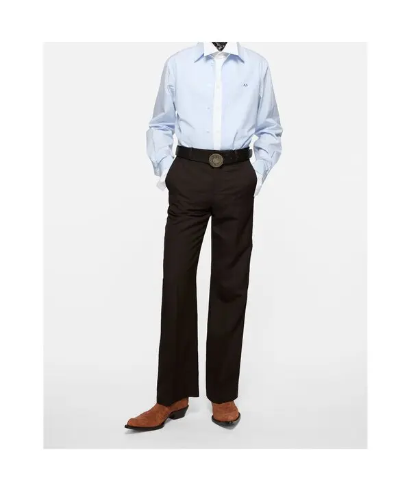Acne Studios Layered Poplin Button-up Shirt