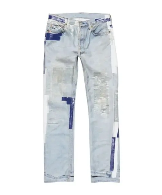 Acne Studios 1996m Trompe-l'œil Tape Jeans