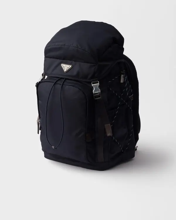 Prada Re-nylon And Leather Backpack