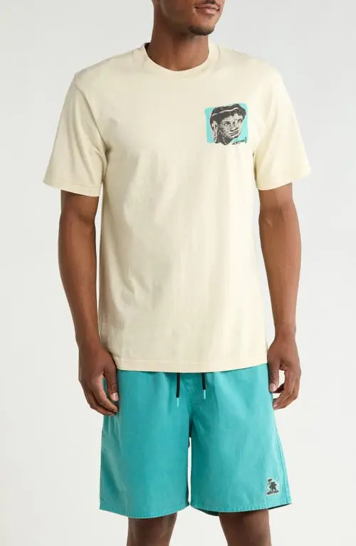 GOTCHA Laguna Cotton Graphic T-shirt - Ecru