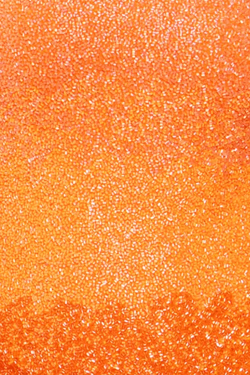 SELF-ADORE Ombre Hand Beaded Embellished One Piece Swimsuit - Orange
