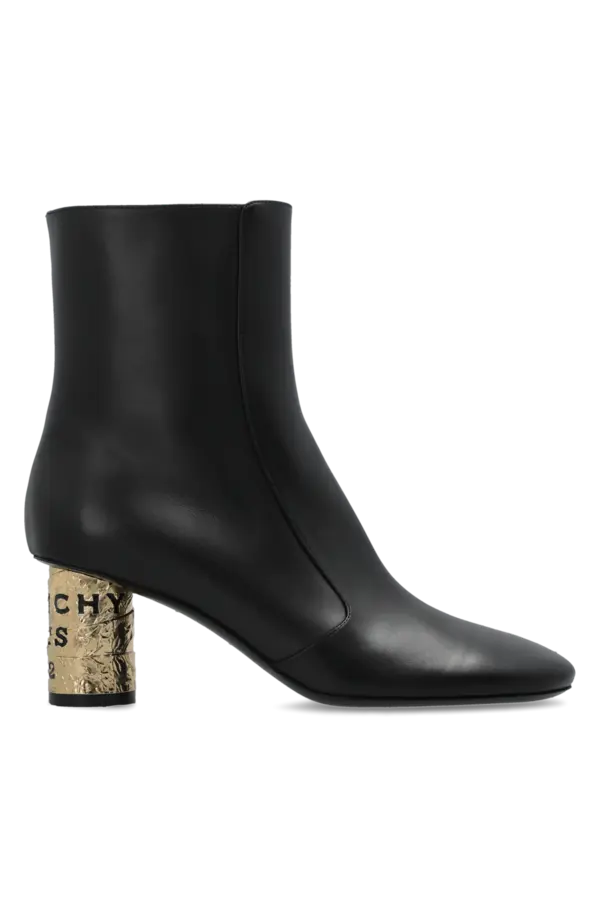 Givenchy Tape" Heeled Ankle Boots