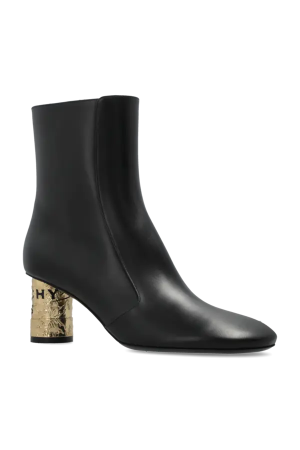 Givenchy Tape" Heeled Ankle Boots