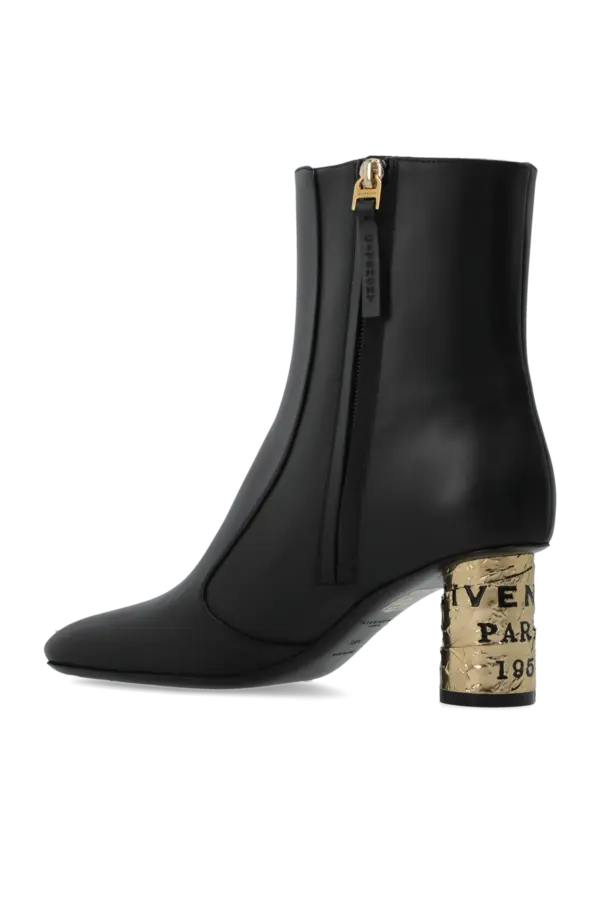 Givenchy Tape" Heeled Ankle Boots