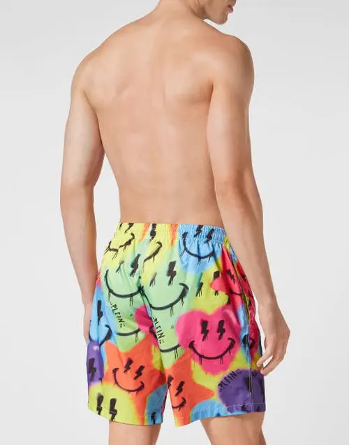 Philipp Plein Swim-trunks Smile