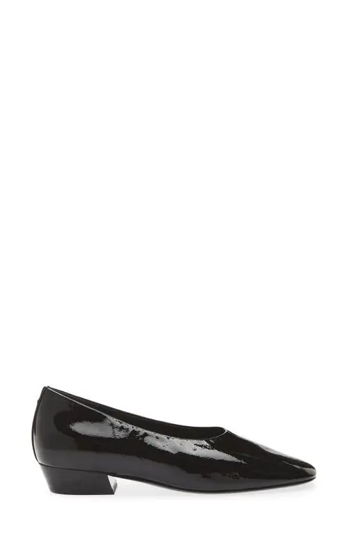 Rag & Bone Poppi Heeled Ballet Leather Pump