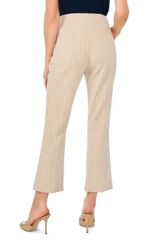 Halogen Pinstripe Kick Flare Ankle Pants