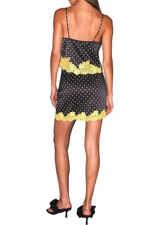 FLEUR DU MAL Juliet Lace Slip Skirt