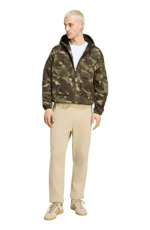 Adidas Camo Hooded Utility Jacket