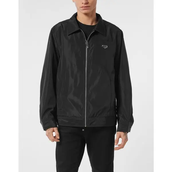 Philipp Plein Nylon Zip-up Jacket