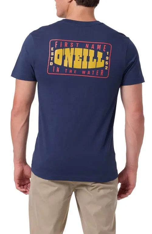 O'Neill Western Graphic T-shirt - Navy