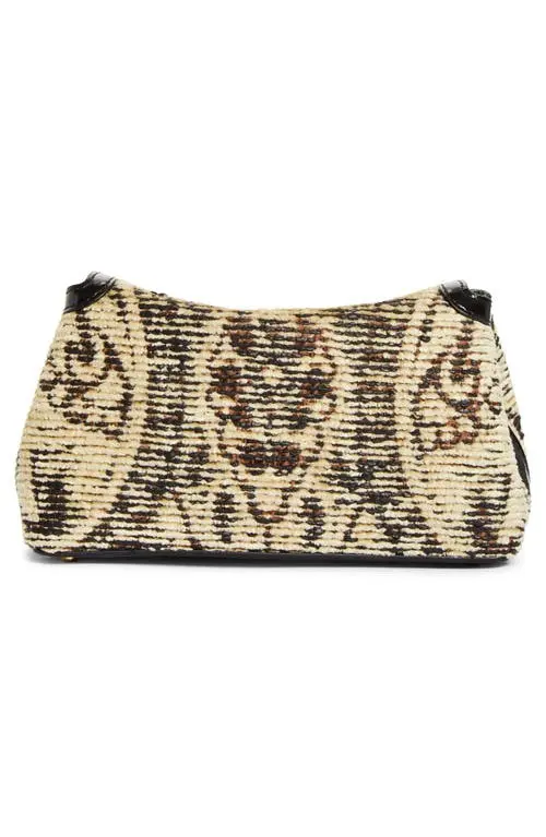 TOTEME Mini T-lock Paisley Jacquard Clutch