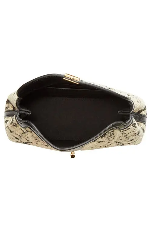 TOTEME Mini T-lock Paisley Jacquard Clutch
