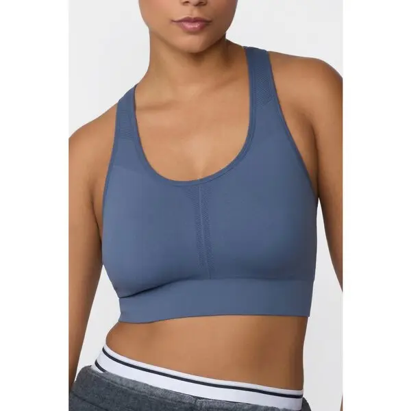 HARPER WILDE Seamless Racerback Sports Bra - Evernight