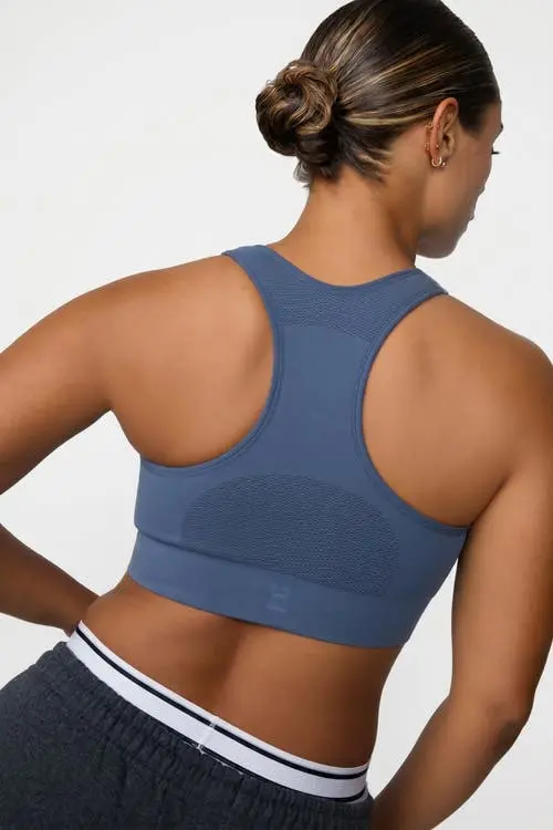 HARPER WILDE Seamless Racerback Sports Bra - Evernight