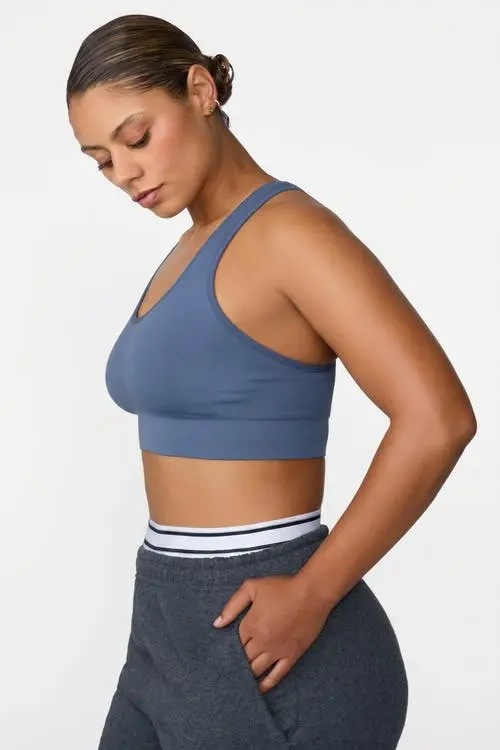 HARPER WILDE Seamless Racerback Sports Bra - Evernight