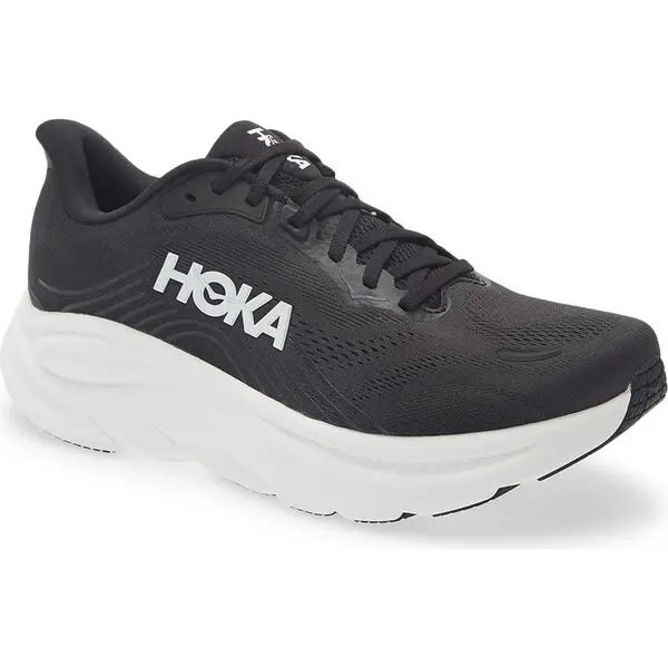 HOKA® Clifton Athletic Sneakers - Black/white