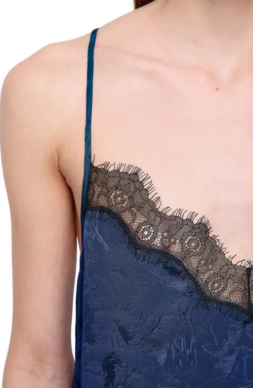 Zadig&Voltaire Respa Horse Jacquard Silk Slipdress