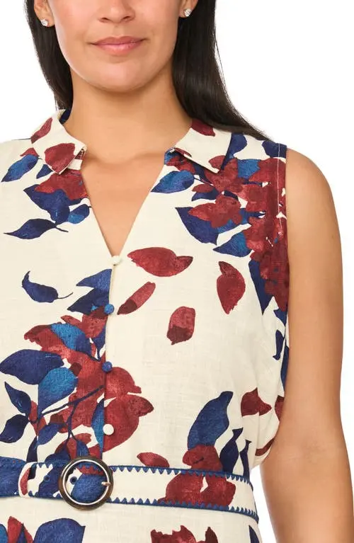 Halogen Collared Midi Dress