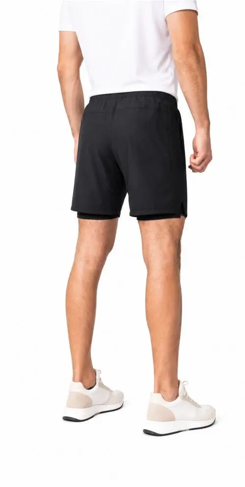 ZILPU Quick-dry Performance 7" Training Shorts - Black
