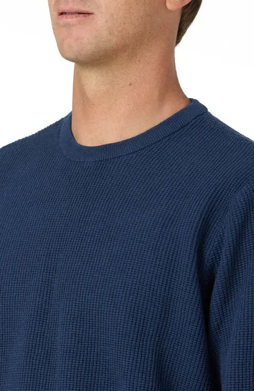 O'Neill Roscoe Waffle Knit Crewneck Sweater - Navy