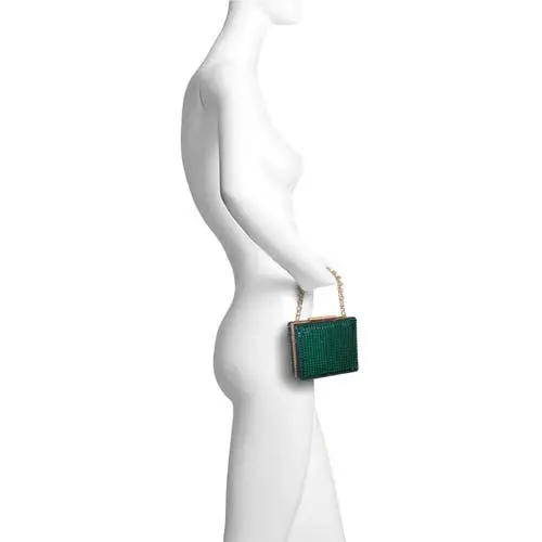 Badgley Mischka Serenity Crystal Box Clutch