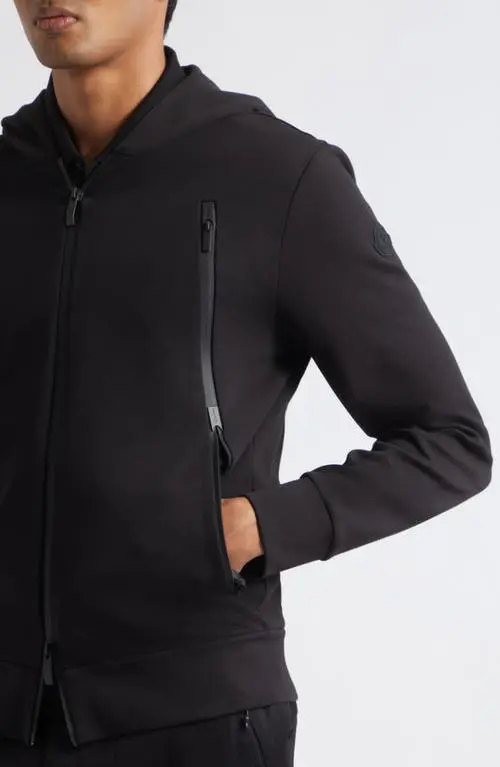 Moncler Cotton Blend Full Zip Hoodie
