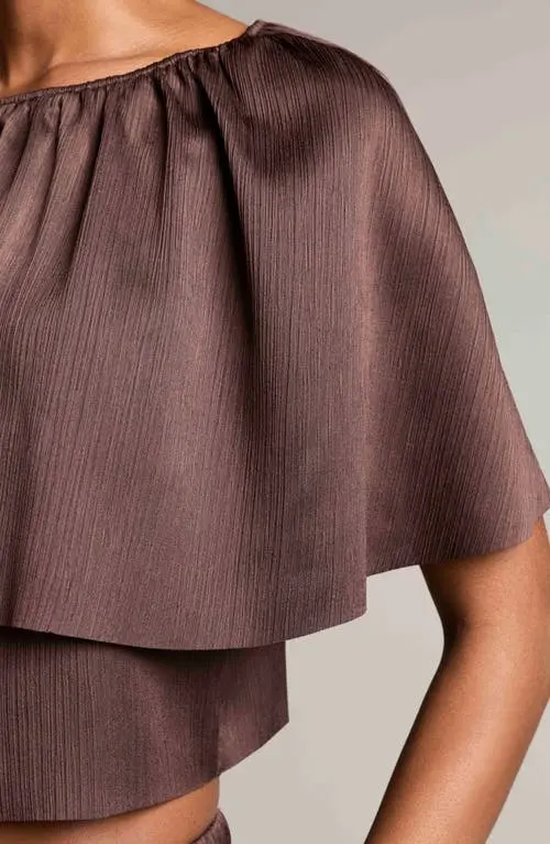 Vince Tiered Cape Top