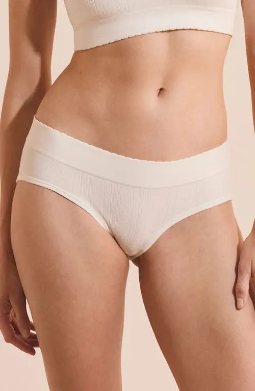 ETAM Daily Seamless Boyshorts - Ecru