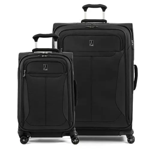 TRAVELPRO Tourlite Softside Expandable Spinner Luggage Set - Black