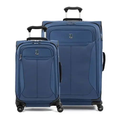 TRAVELPRO Tourlite Softside Expandable 2 Piece Spinner Luggage Set - Blue