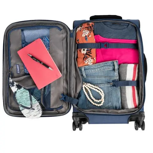 TRAVELPRO Tourlite Softside Expandable Spinner Luggage Set - Blue