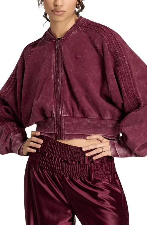 ADIDAS ORIGINALS Sst Double Layer Track Jacket - Maroon