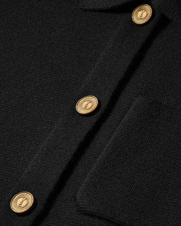 Saint Laurent Long-sleeved Cardigan