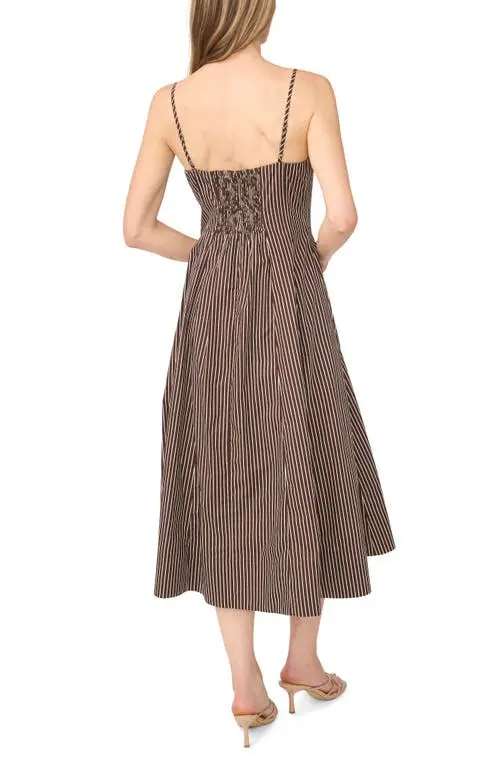 Halogen Stripe Fit & Flare Sundress
