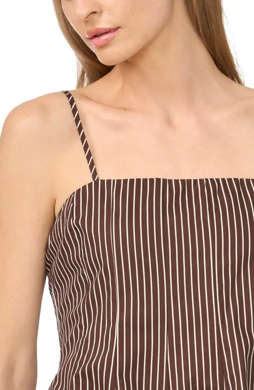 Halogen Stripe Fit & Flare Sundress