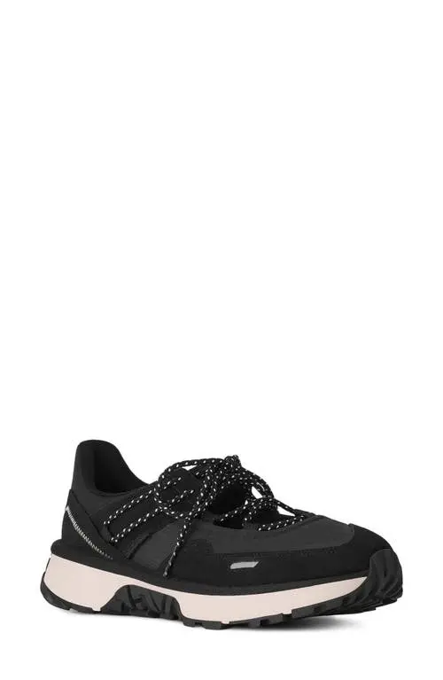 UGG Retrofi Lace-up Ballet Sneaker - Black