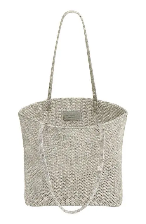 MANSUR GAVRIEL Filo Metallic Knit Tote